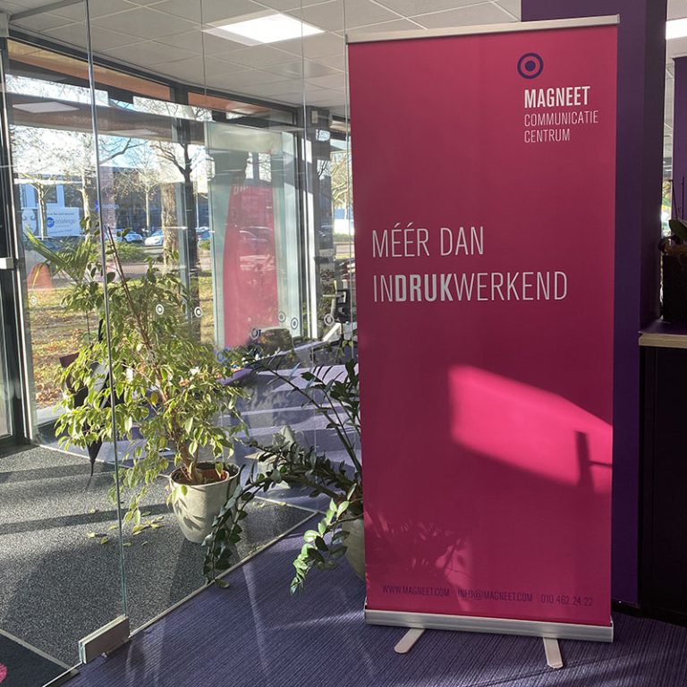 Roll up banner laten maken | Banner voor beurs
